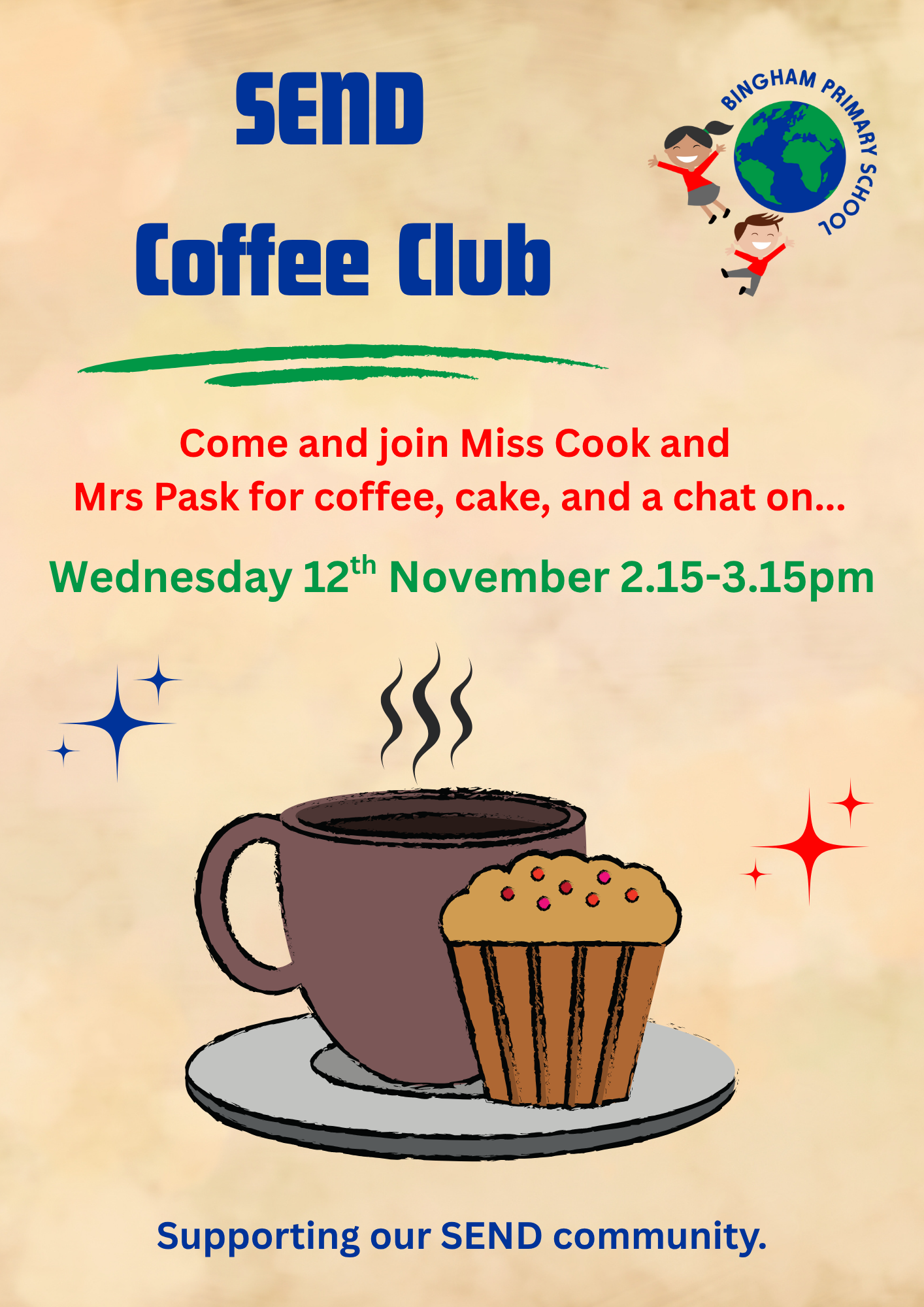 SEND Coffee Club - Bingham Primary School